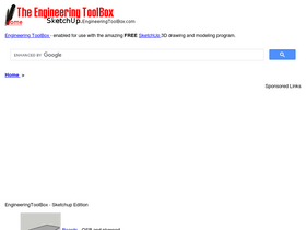 sketchup.engineeringtoolbox.com Traffic Analytics, Ranking & Audience [April 2025] | Similarweb