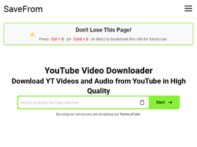 Concurrents de yt1z.net - Top sites comme yt1z.net | Similarweb