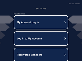 serial.ws Análisis de tráfico, ranking y audiencia [enero 2025 ...