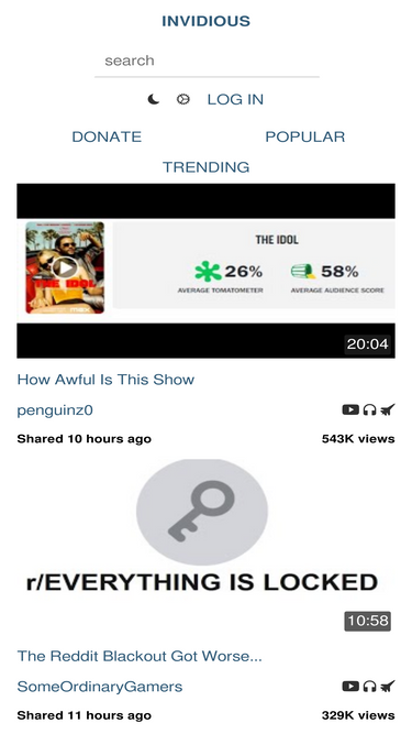 invidious.fdn.frの競合 - invidious.fdn.frのようなトップサイト |シミラーウェブ