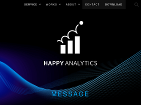 happyanalytics.co.jp Traffic Analytics, Ranking & Audience [February 2024] | Similarweb