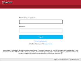 coatesfieldservice.quickbase.com Traffic Analytics & Market Share ...