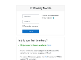 moodle.iitb.ac.in Traffic Analytics, Ranking & Audience [February 2025 ...