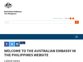 philippines.embassy.gov.au Traffic Analytics & Marktanteil | Similarweb