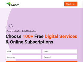 oxaam.com Traffic Analytics, Ranking & Audience [September 2025] | Similarweb