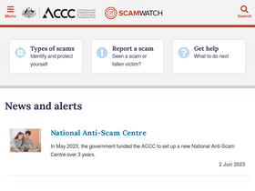 scamwatch.gov.au Traffic Analytics, Ranking & Audience [January 2025 ...