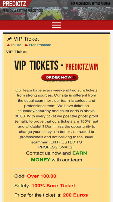 Predictz win store