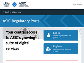 regulatoryportal.asic.gov.au Traffic Analytics, Ranking & Audience ...