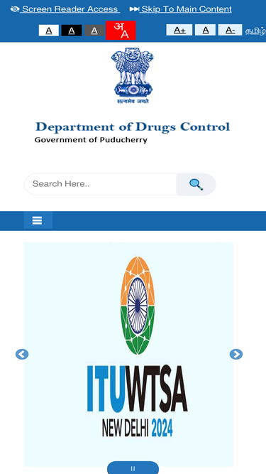 drugscontrol.py.gov.in Análisis de tráfico, ranking y audiencia ...