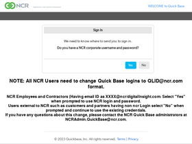ncr.quickbase.com Traffic Analytics, Ranking & Audience [June 2024] | Similarweb