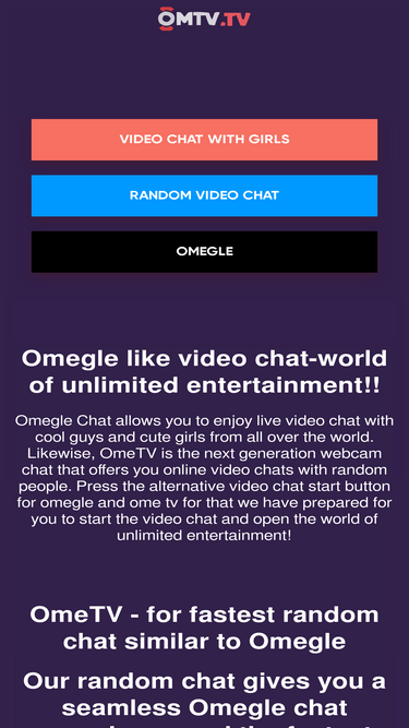 ome.tv Competitors - Top Sites Like ome.tv | Similarweb