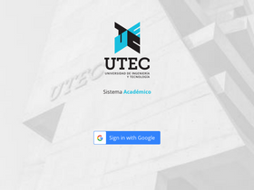 sistema-academico.utec.edu.pe Traffic Analytics, Ranking & Audience ...