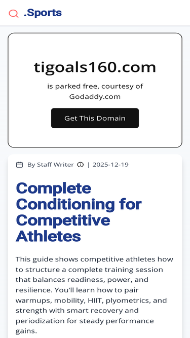 tigoals168.com Competitors - Top Sites Like tigoals168.com | Similarweb