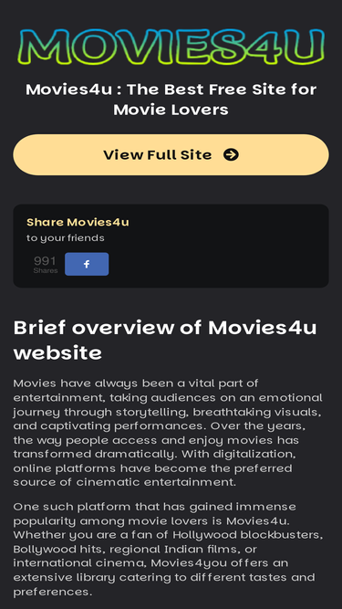 movies4f.com Competitors - Top Sites Like movies4f.com | Similarweb