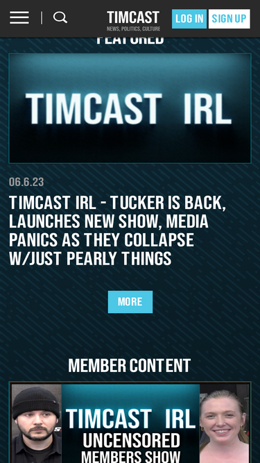 timcast.com Traffic Analytics, Ranking & Audience [September 2025 ...