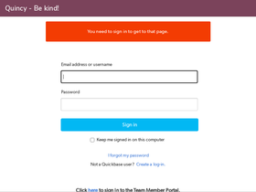 quincy.quickbase.com Traffic Analytics & Market Share | Similarweb