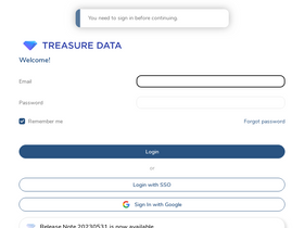 console.treasuredata.co.jp Market Share, Revenue and Traffic Analytics | Similarweb