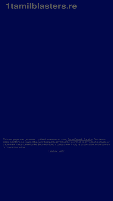 1tamilblasters.re Traffic Analytics, Ranking & Audience [November 2025] | Similarweb