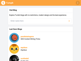tumgik.com Traffic Analytics, Ranking & Audience [November 2025 ...