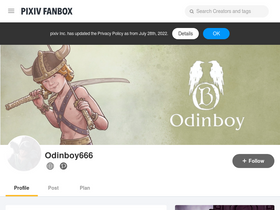 odinboy666.fanbox.cc Traffic Analytics, Ranking & Audience [August 2025 ...