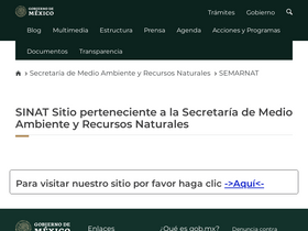 sinat.semarnat.gob.mx Análisis de tráfico, ranking y audiencia [febrero ...