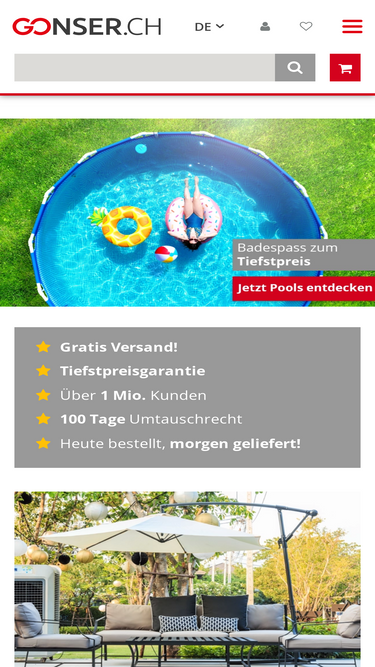 Analisi del Traffico, Classifiche e Pubblico di gonser.ch [ottobre 2025] | Similarweb