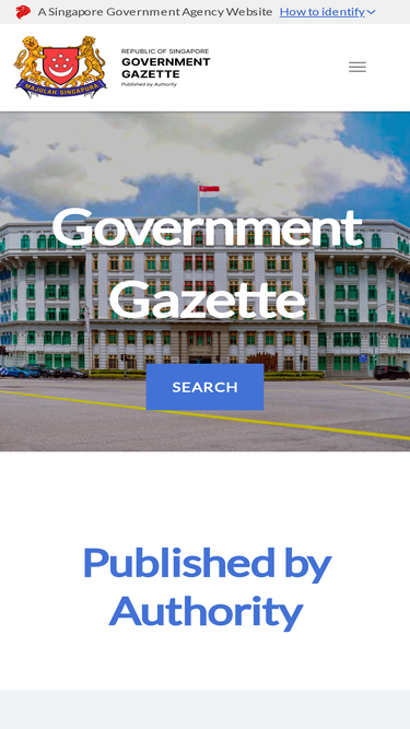 egazette.gov.sgトラフィック分析、ランキング、オーディエンス[2月 2026] | Similarweb
