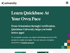 university.quickbase.com Análisis de tráfico y cuota de mercado | Similarweb
