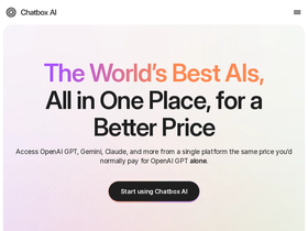 chat-box.ai Traffic Analytics, Ranking & Audience [April 2026] | Similarweb