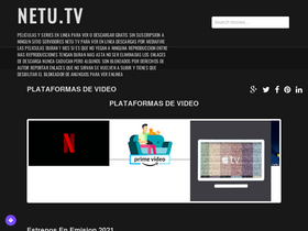 netu.tv Competidores: Los principales sitios web parecidos a netu.tv | Similarweb