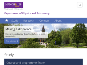 physics.manchester.ac.uk Traffic Analytics, Ranking & Audience [August ...