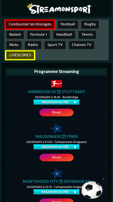 Concurrents de streamonsport.ru - Top sites comme streamonsport.ru ...